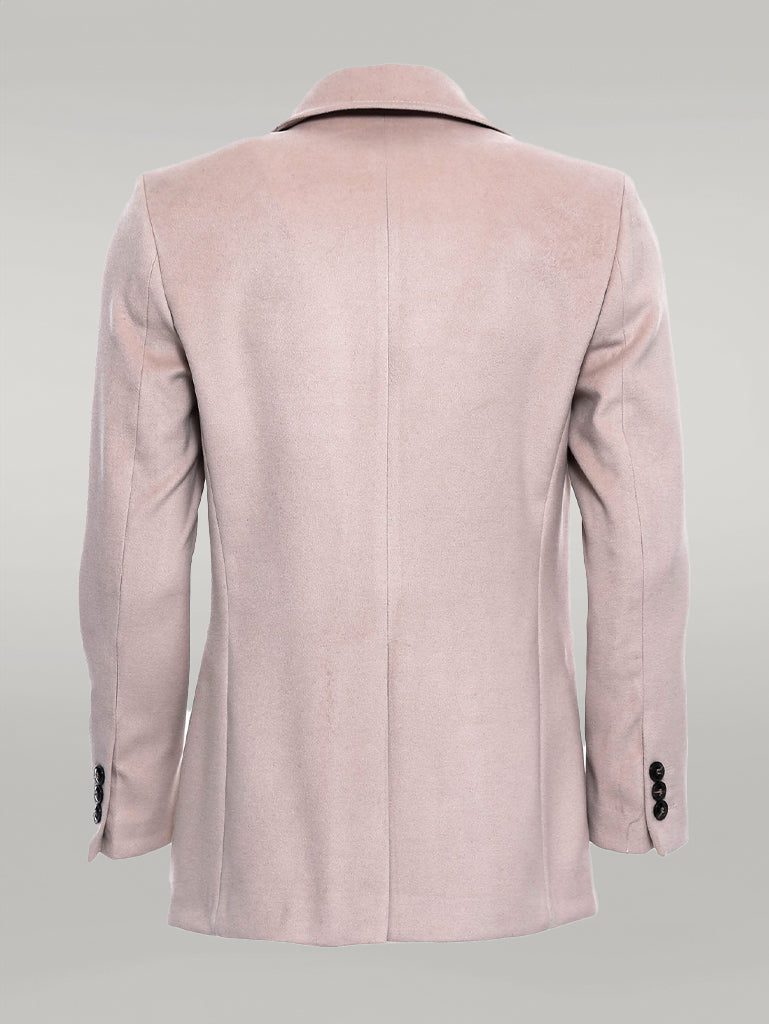 Double Breasted Cachet Cream Color Coat