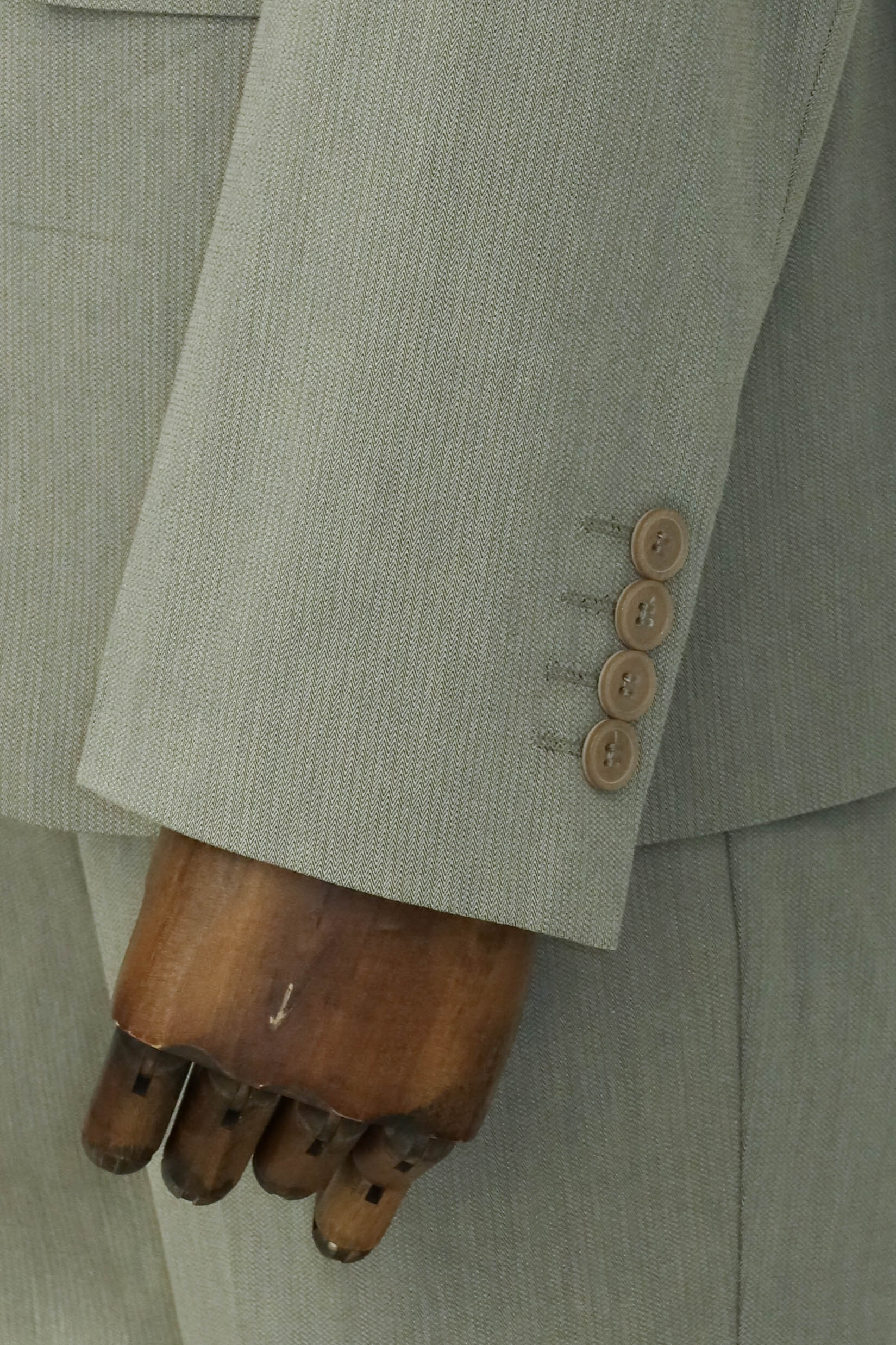 Single Buttons 2 Piece Beige Men Suit